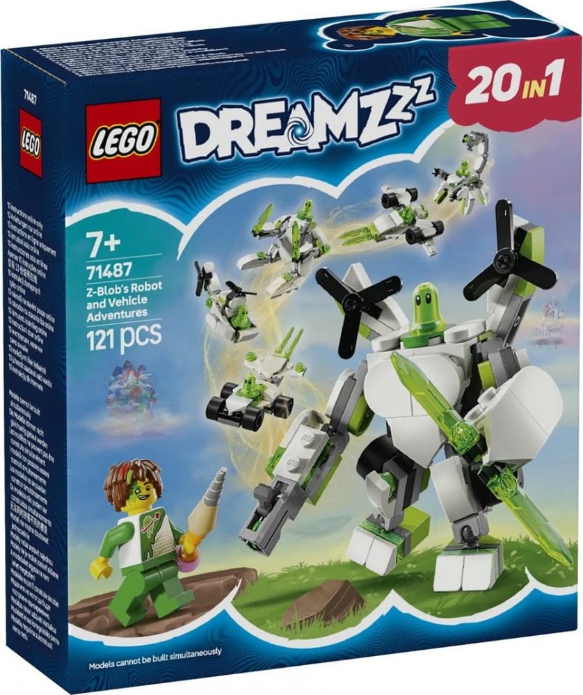 LEGO Dreamzzz 71487 Z-Flekova dobrodružství s roboty a vozidly od 182 ...