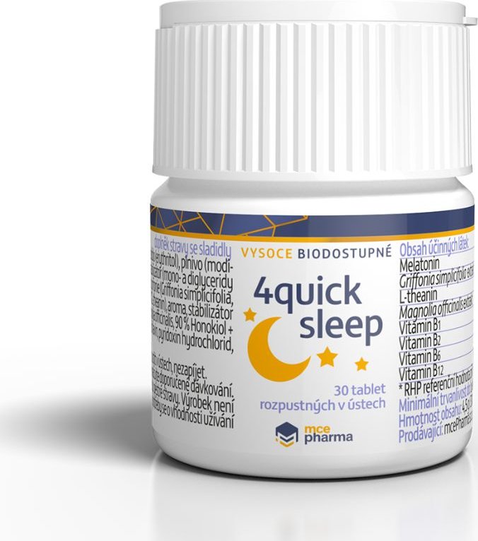 mcePharma 4quick Sleep 30 tbl. - Zbozi.cz
