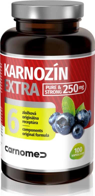 Carnomed Karnozín Extra Pure & Strong 250 mg 100 cps. od 1 237 Kč ...