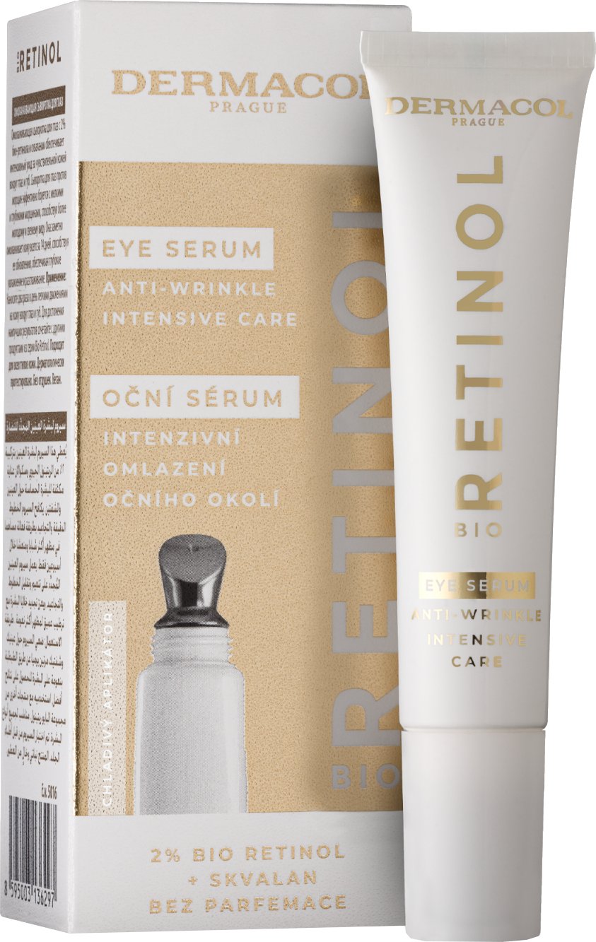 Dermacol BIO Retinol intenzivní oční sérum 15 ml od 197 Kč - Zbozi.cz