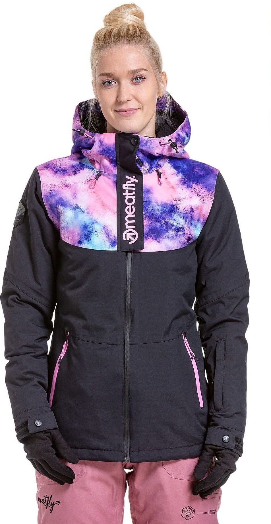 Meatfly Kirsten Peach Aquarel/Black, XS od 4 399 Kč - Zbozi.cz