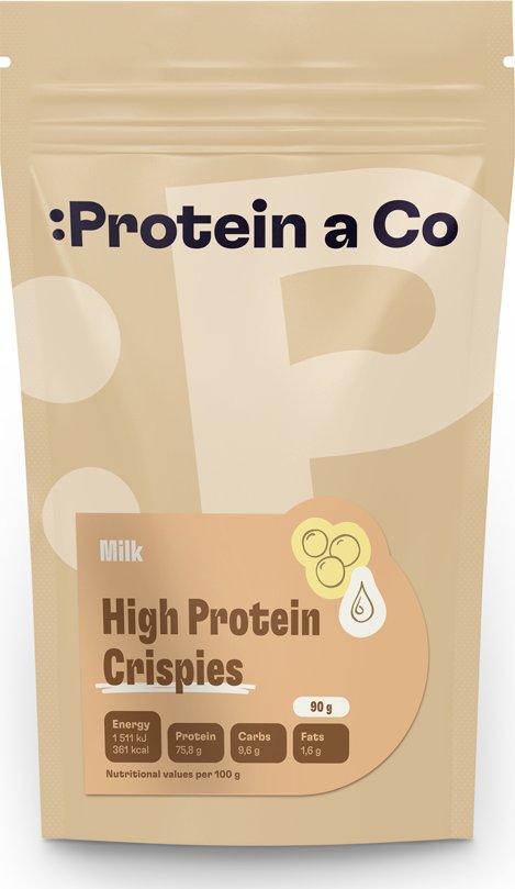 Protein & Co. High Protein Crispies 90 g od 106 Kč - Zbozi.cz