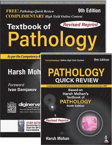 Textbook Of Pathology - Harsh Mohan [EN] (2023, pevná, 9. vydání) od 3 ...