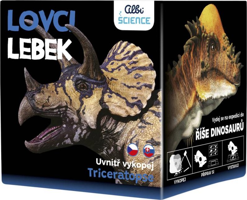 Albi Science Lovci lebek Triceratops od 207 Kč - Zbozi.cz
