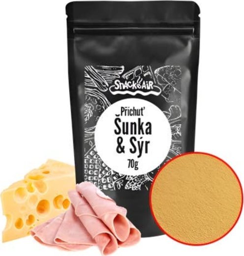 SnackAir Popcorn příchuť šunka a sýr 70 g od 85 Kč - Zbozi.cz