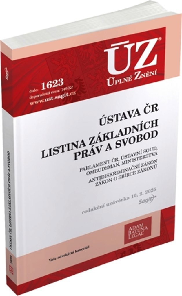 ÚZ č. 1623: Ústava ČR, Listina základních práv a svobod ...