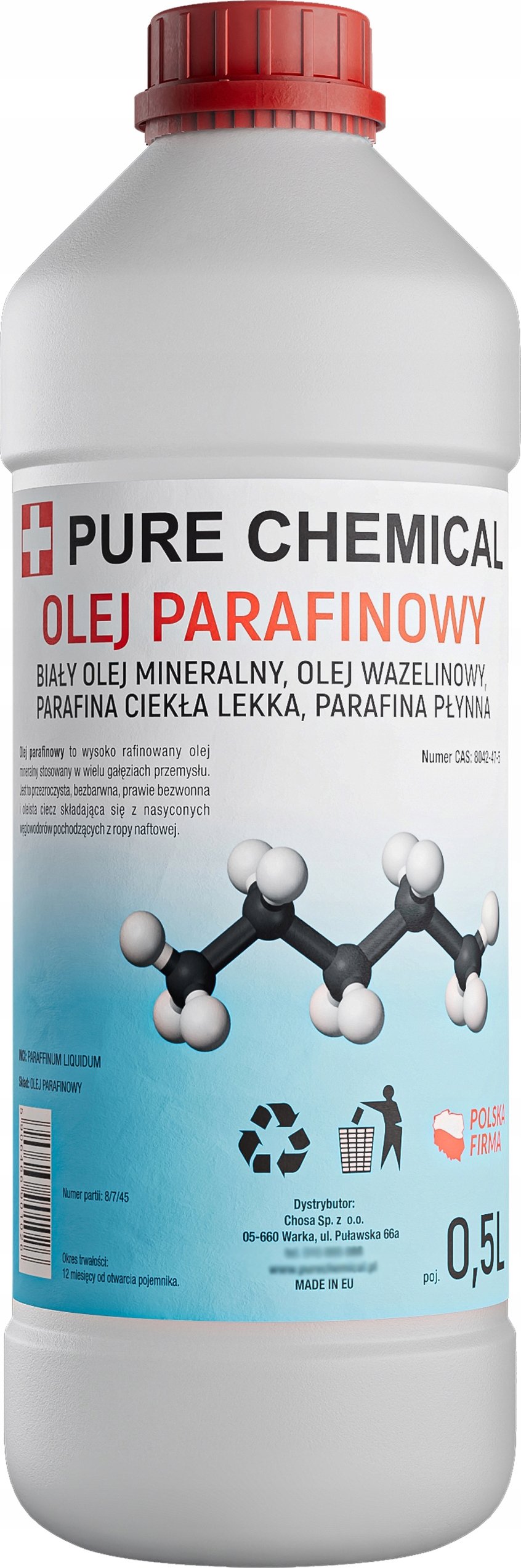 Pure Chemical Parafínový olej 500 ml od 131 Kč - Zbozi.cz