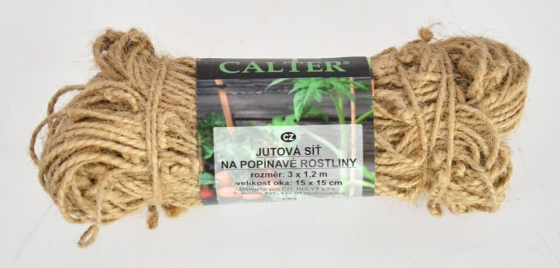 Calter Jutová síť na popínavé rostliny 3 x 1,2 m od 84 Kč - Zbozi.cz