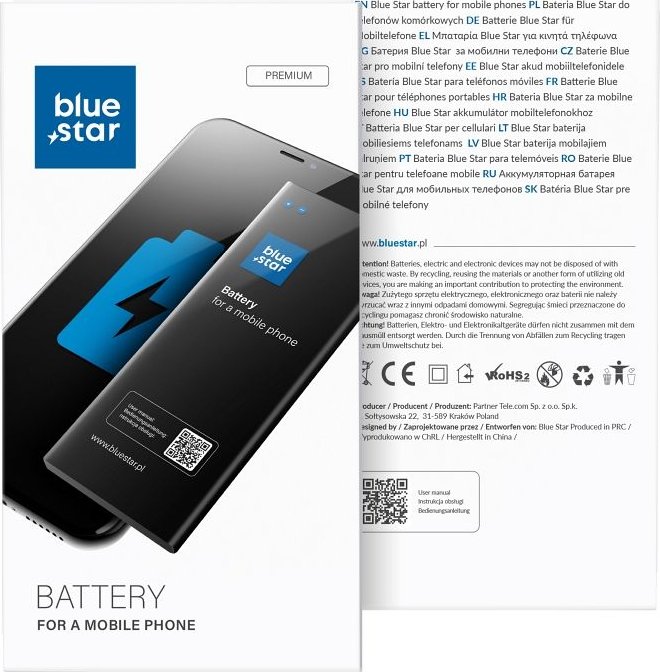 Blue Star HQ pro Apple iPhone SE 2022 2018 mAh od 248 Kč - Zbozi.cz