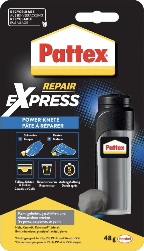 Pattex Repair Express Metal 48 g od 145 Kč - Zbozi.cz