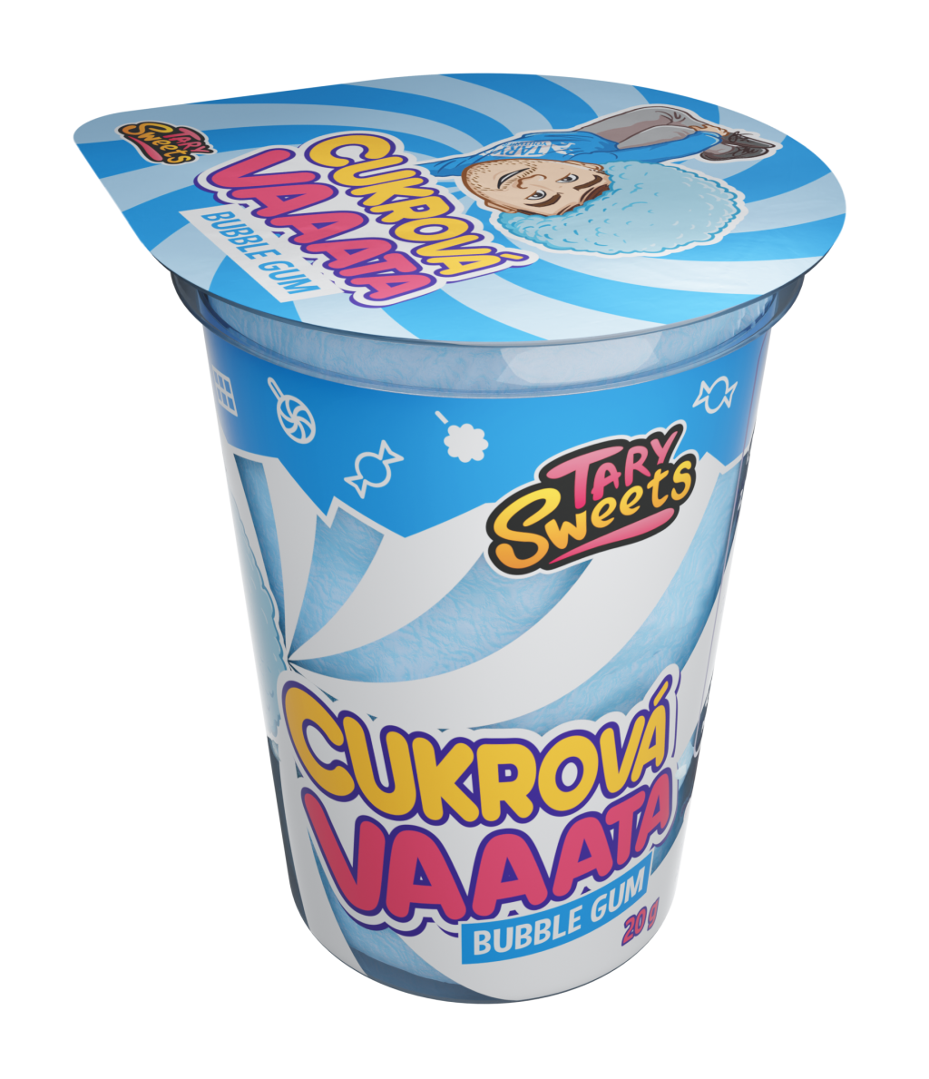 Recenze Alltoys Tary Sweets Cukrová vata 20 g Bubble Gum - Zbozi.cz