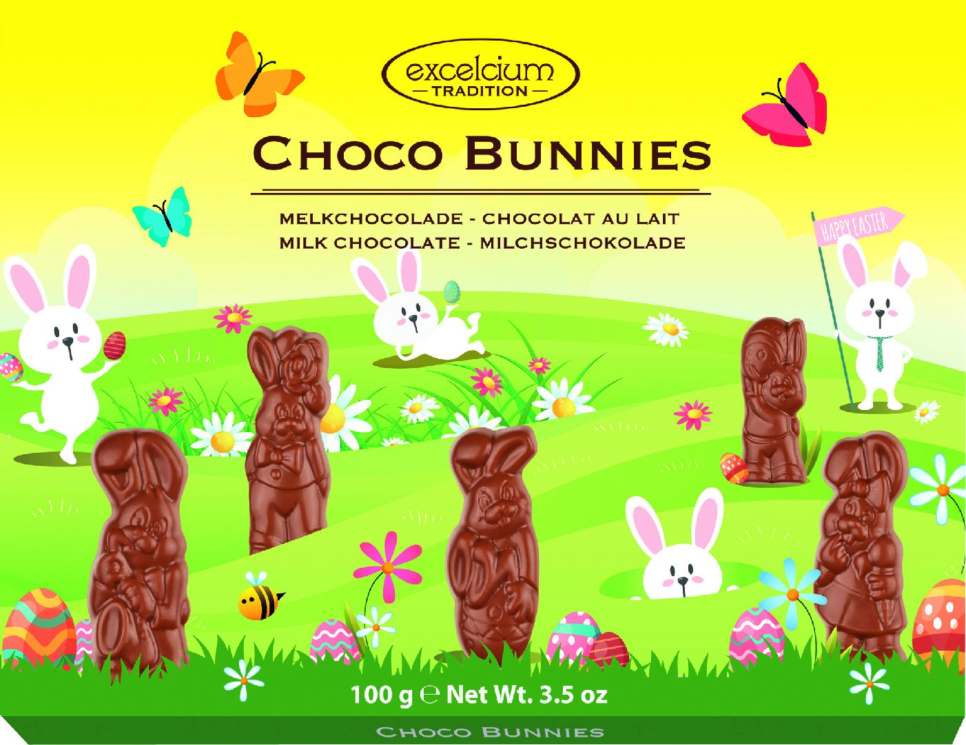 Hamlet Excelcium Tradition Choco Bunnies 30 % 100 g - Zbozi.cz