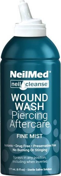 NeilMed Piercing Aftercare sterilní solný roztok pro péči o piercing ...