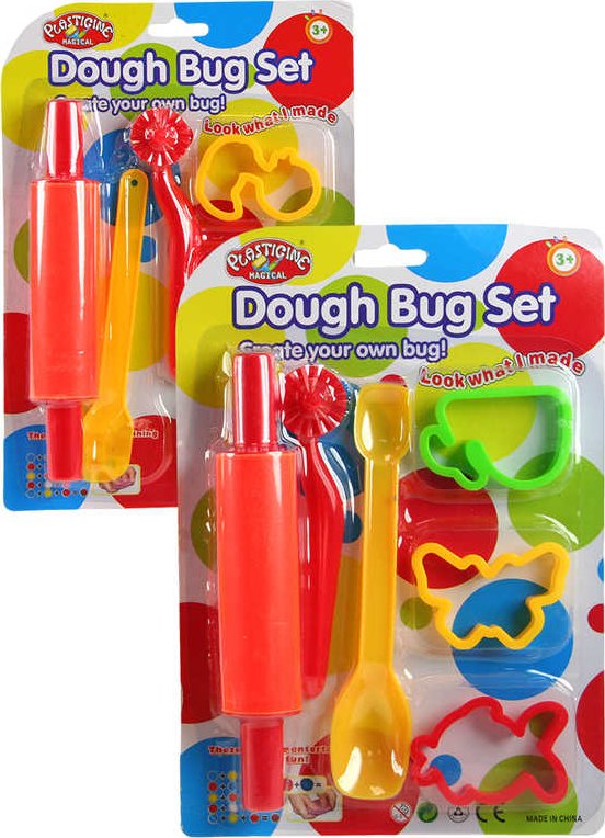 Kreativní set na tvoření z modelíny váleček s nástroji 6 ks mix druhů ...