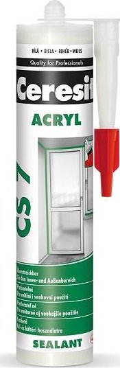 Ceresit CS 7 akrylový tmel bílý 280 ml od 65 Kč - Zbozi.cz