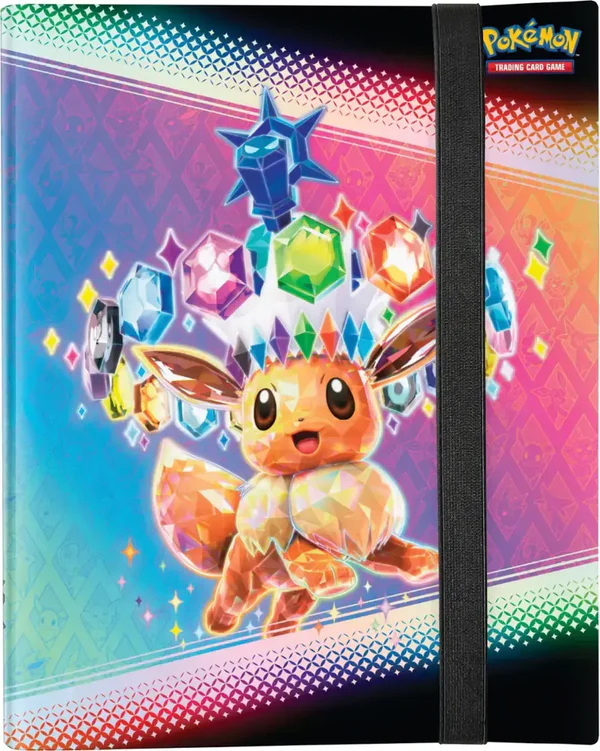 Pokémon TCG Scarlet and Violet Prismatic Evolutions Eevee album na 360 ...