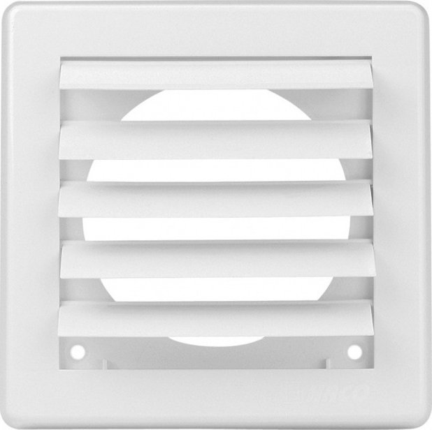 HACO G/100 0215 větrací mřížka gravitační 150 x 150 mm bílá od 102 Kč - Zbozi.cz