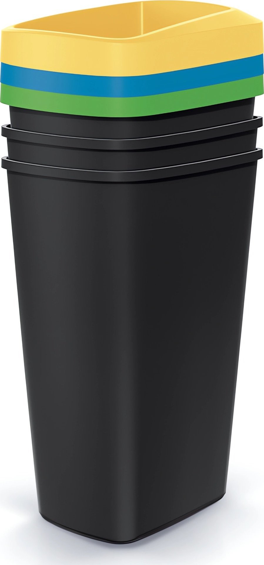 Prosperplast Compacta Q Drop Set 3x 45 l set košů na tříděný odpad ...