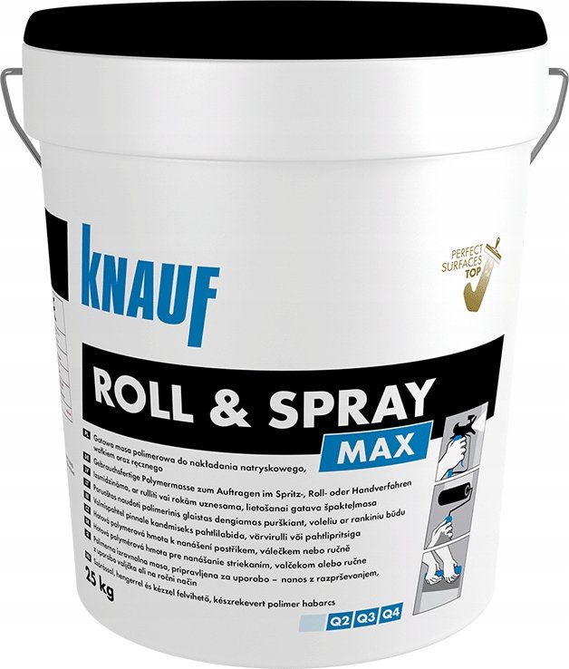 Knauf Roll&Spray Max finální tmel 25 kg od 700 Kč - Zbozi.cz