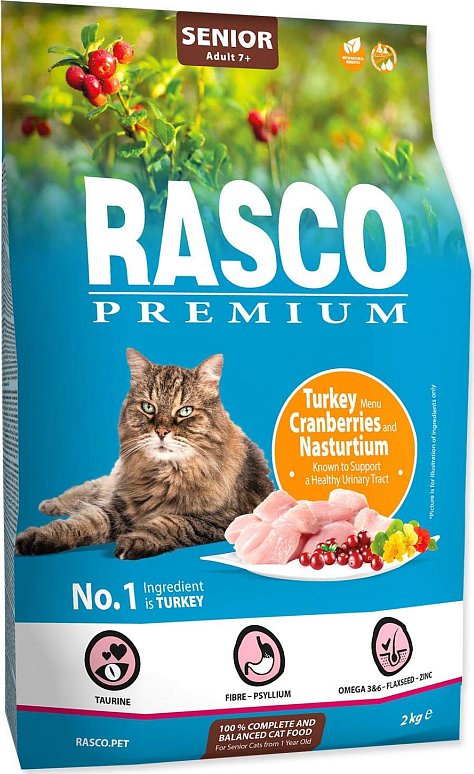 Rasco Premium Senior krůta s brusinkou a lichořeřišnicí od 254 Kč - Zbozi.cz