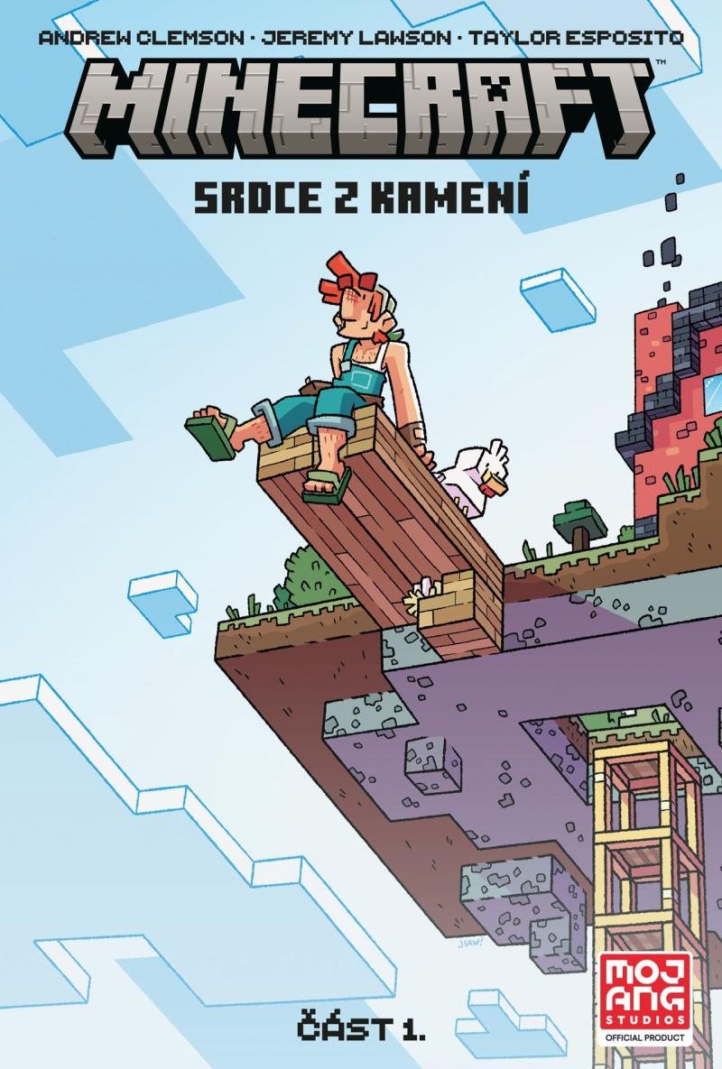 Minecraft komiks: Srdce z kamení 1 - Andrew Clemson (2025, pevná) od ...