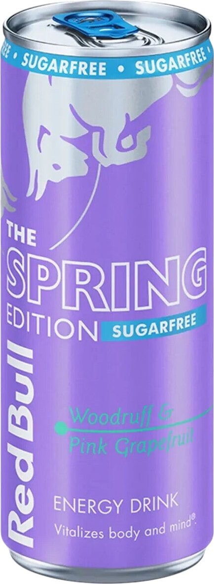 Red Bull The Spring Edition Sugarfree 250 ml, Waldmeister/Pink ...