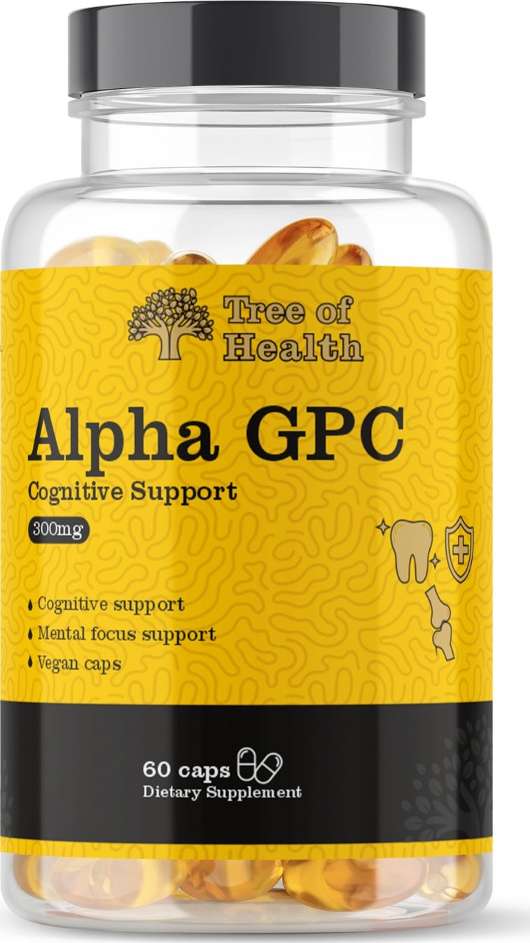 Tree of Health Alpha GPC 300 mg 60 cps. od 489 Kč - Zbozi.cz