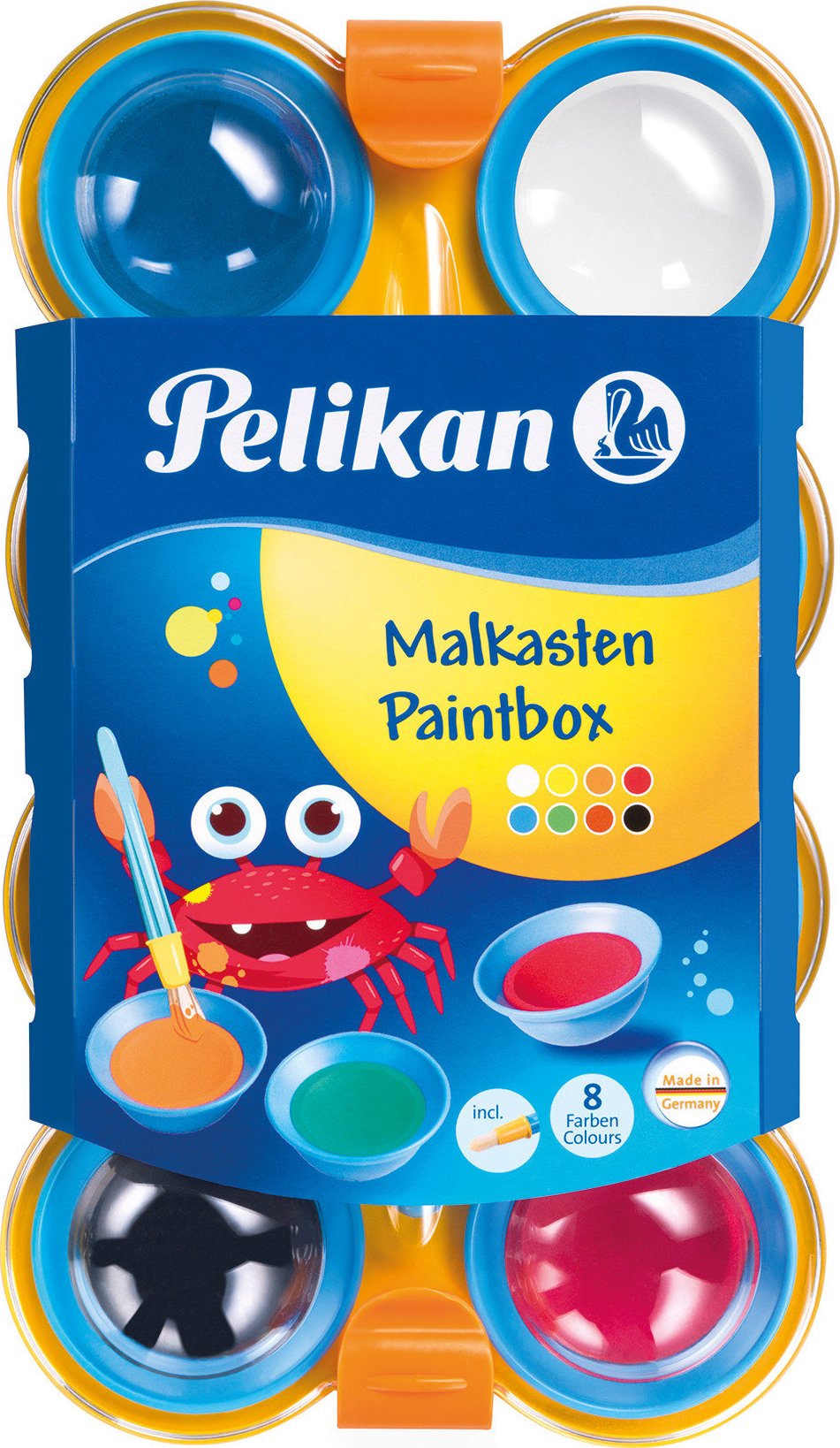 Pelikan Vodové barvy pro děti 8 barev od 296 Kč - Zbozi.cz