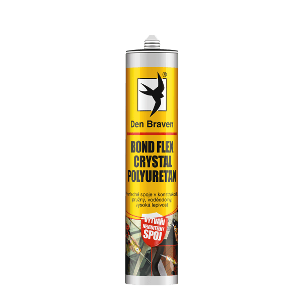 Den Braven Bond Flex Crystal polyuretan transparentní 290 ml od 183 Kč ...
