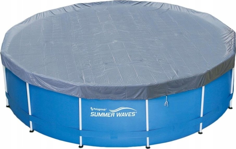 Polygroup Frame krycí plachta na bazén kruhová šedá 3,66 m od 550 Kč ...