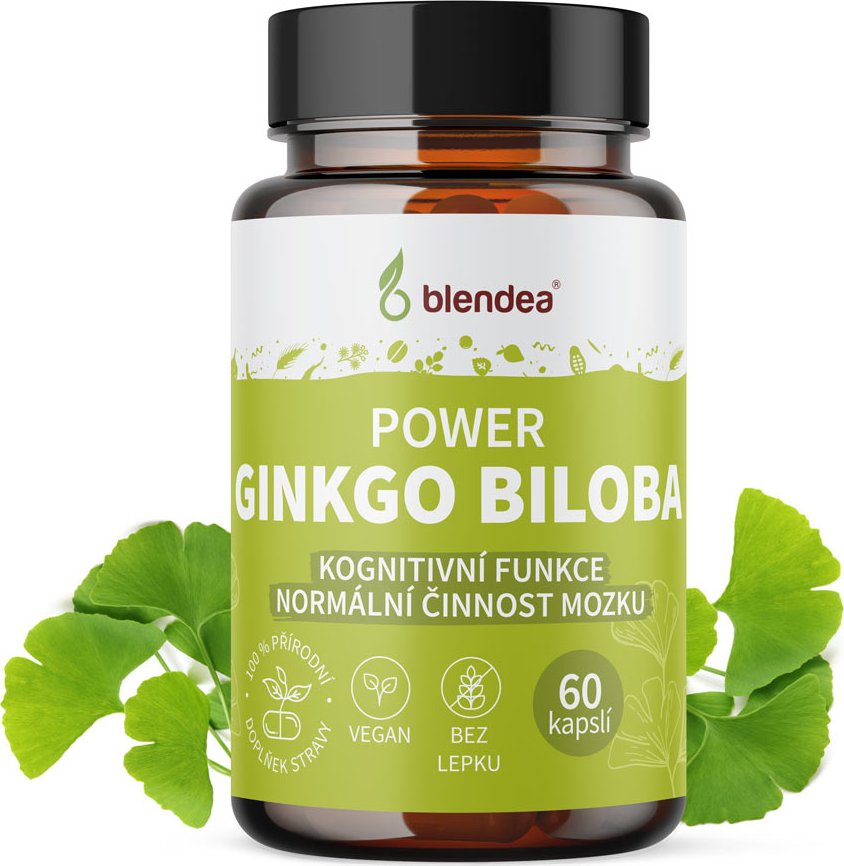 Blendea Ginkgo Biloba 60 cps. od 215 Kč - Zbozi.cz