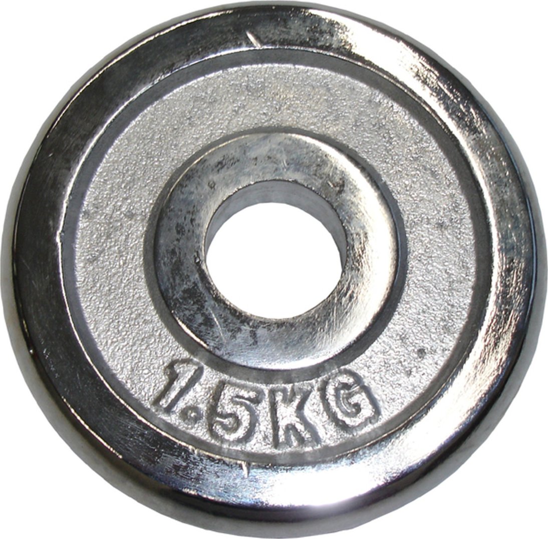 KUBIsport 05-CWCH1/5K-25 25 mm chrom 1,5 kg od 129 Kč - Zbozi.cz