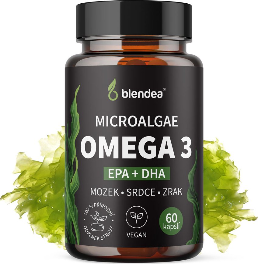 Blendea Microalgae Vegan Omega 3 EPA + DHA, 60 cps. od 399 Kč - Zbozi.cz