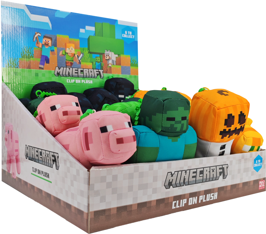 Alltoys Minecraft plyšový přívěšek mix barev od 216 Kč - Zbozi.cz