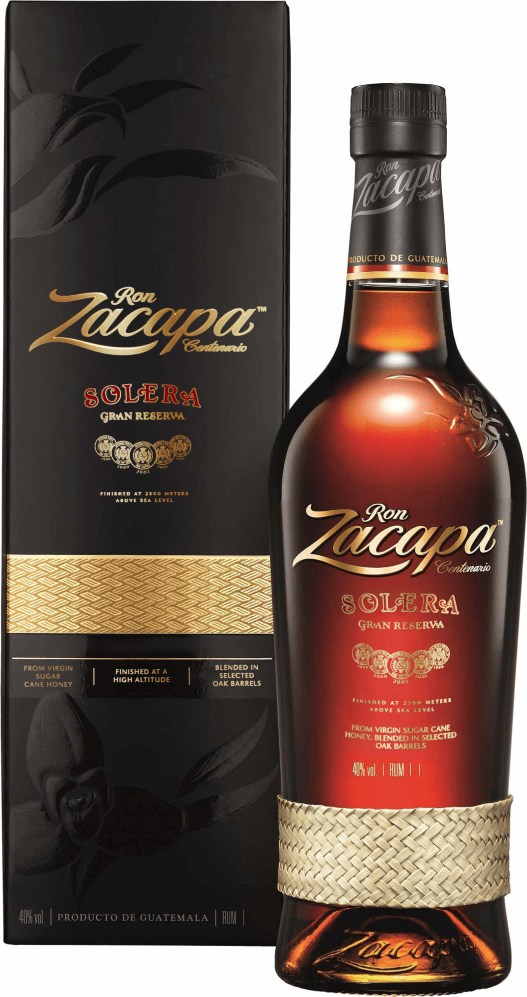 Recenze Ron Zacapa Centenario Solera Gran Reserva 40 % 1 l dárková ...