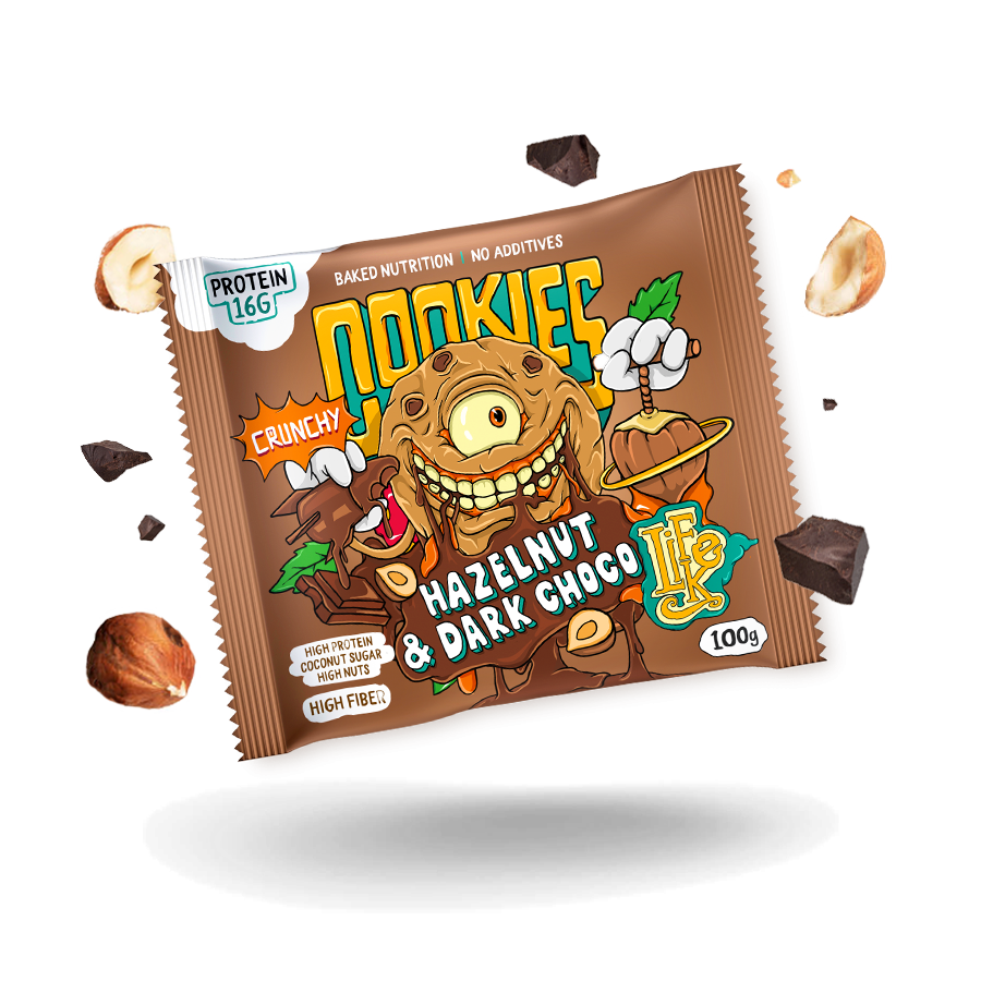 LifeLike Cookies Hazelnut Chocolate 100 g od 94 Kč - Zbozi.cz