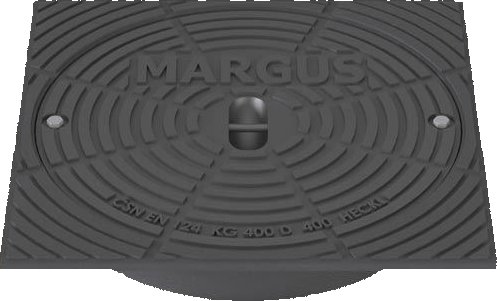 HECKL Margus D400 400 x 400 mm černý od 3 994 Kč - Zbozi.cz