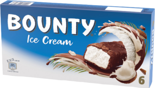 Bounty Ice Cream 6x 39,1 g - Zbozi.cz