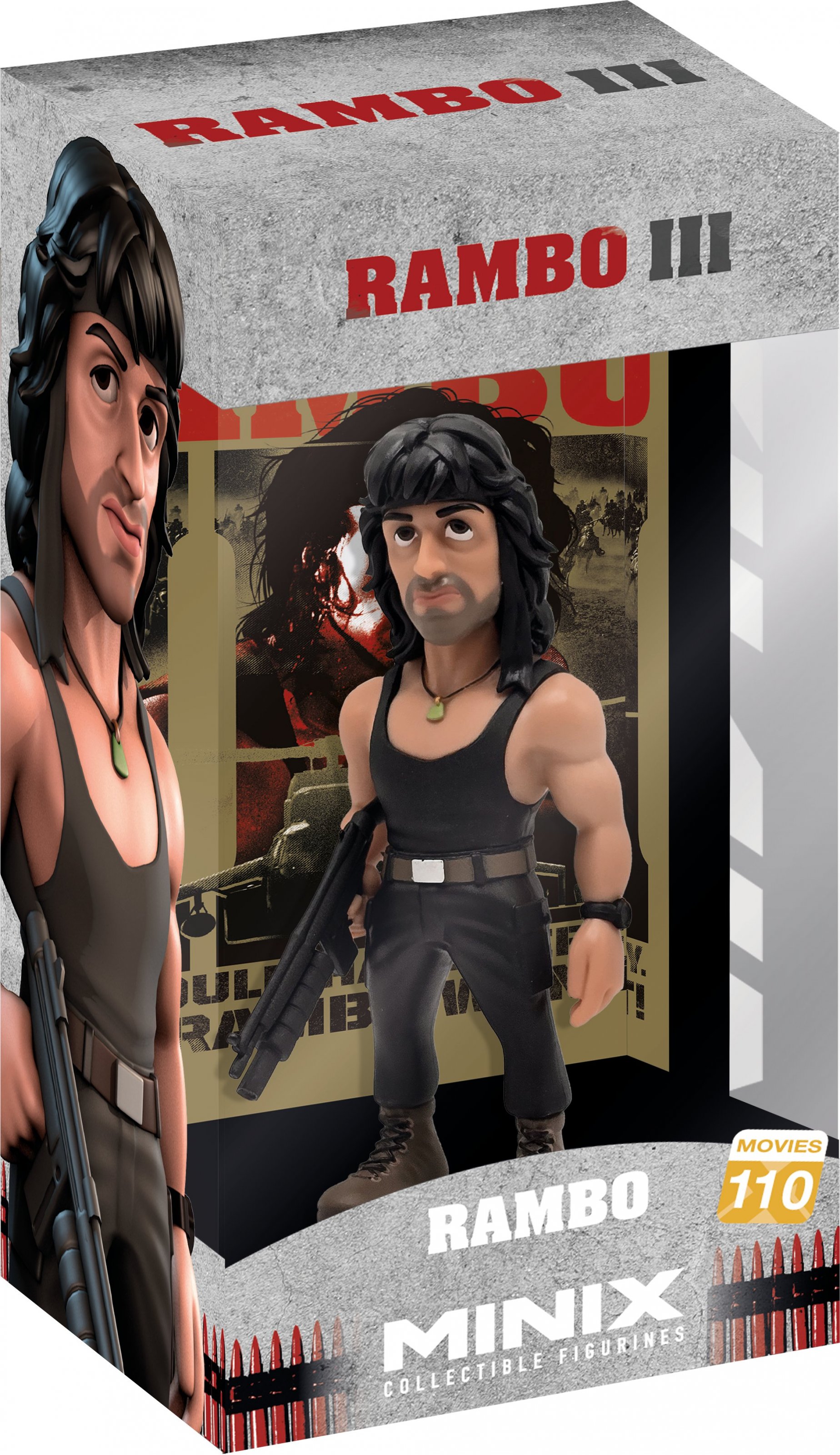 Minix Movies Rambo III 12 cm 110 Rambo With Gun od 248 Kč - Zbozi.cz