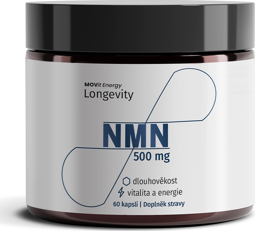 MOVit Energy Longevity NMN 500 mg 60 cps. - Zbozi.cz