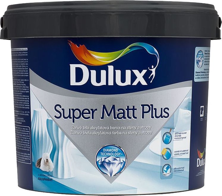 Dulux Super Matt Plus bílá od 449 Kč - Zbozi.cz