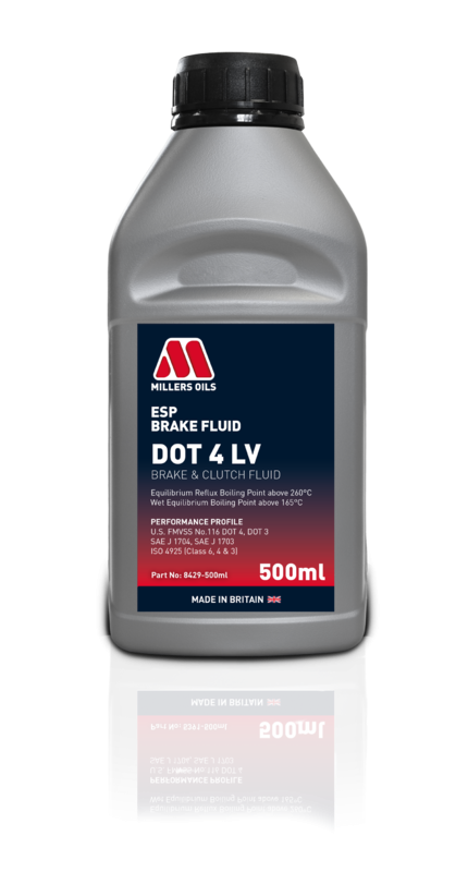 Recenze Millers oils ESP Brake Fluid DOT 4 LV - Zbozi.cz
