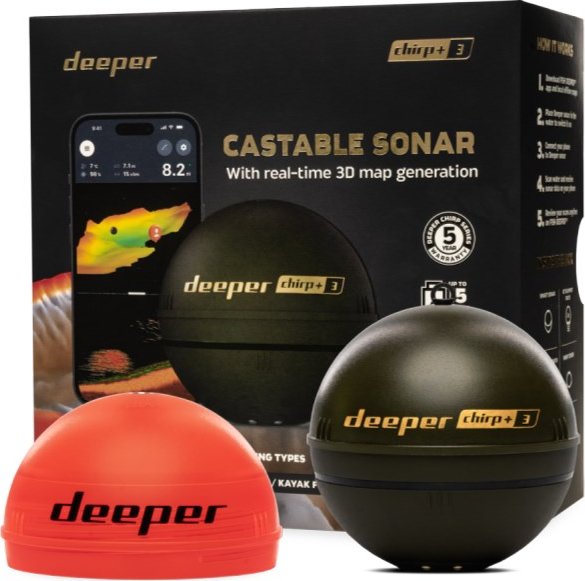 Deeper Sonar Chirp Plus 3 od 9 999 Kč - Zbozi.cz