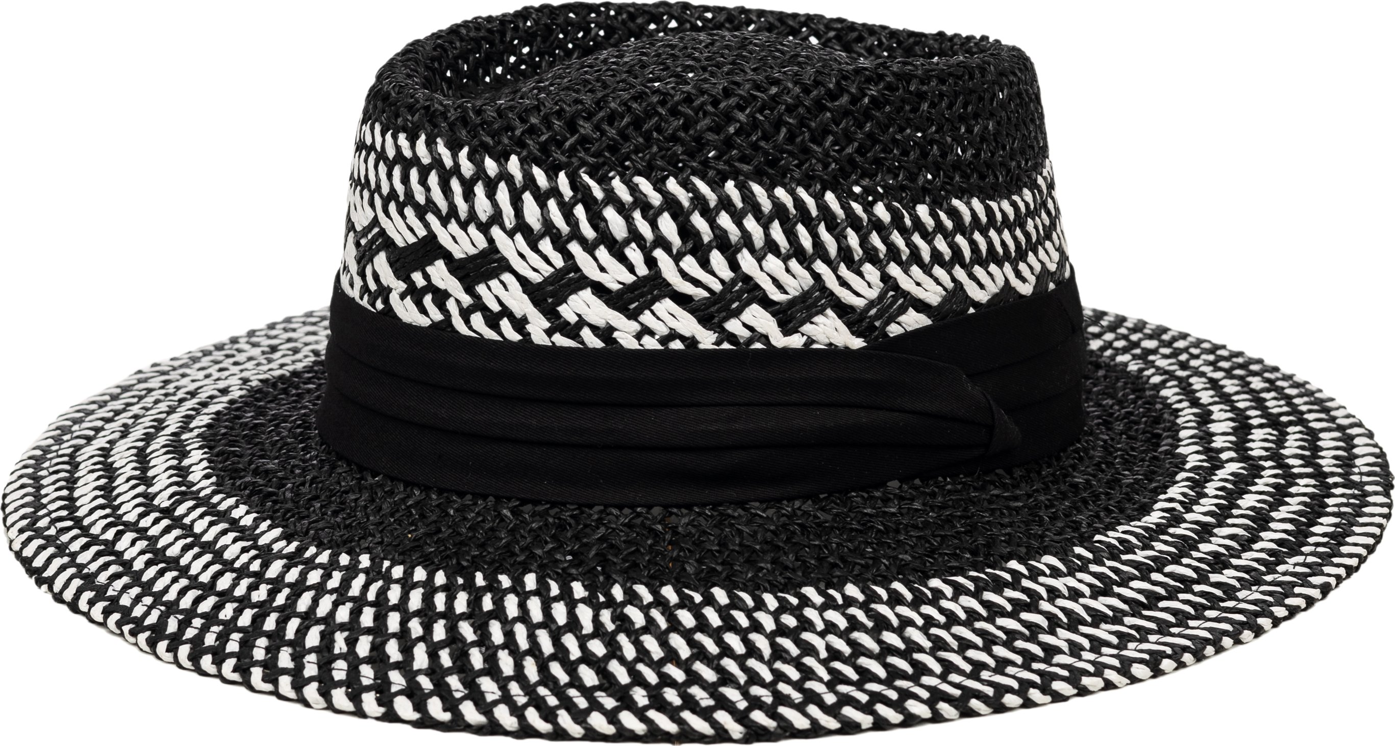 VFstyle Kiara dámský slaměný klobouk černý od 250 Kč - Zbozi.cz