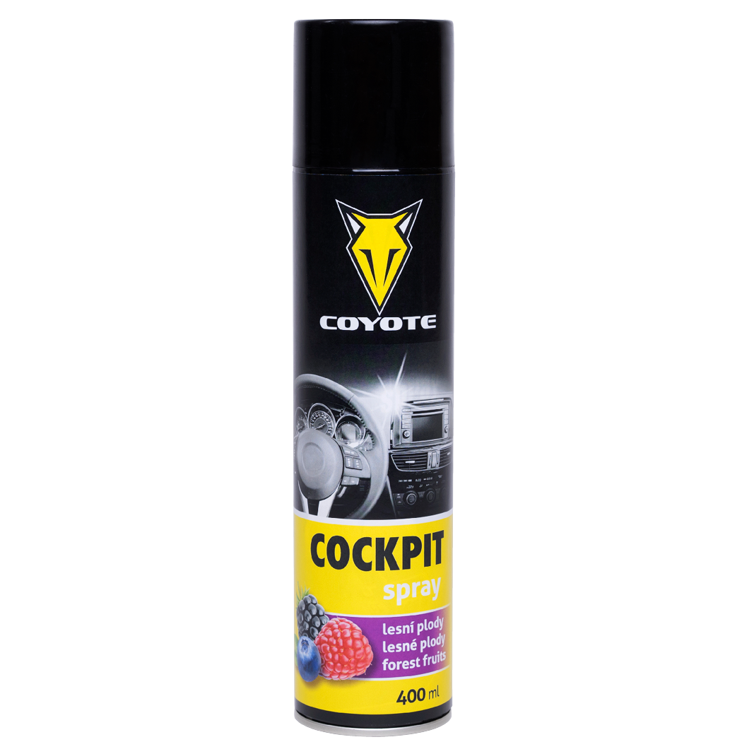 Coyote Cockpit Spray 400 ml lesní plody od 71 Kč - Zbozi.cz