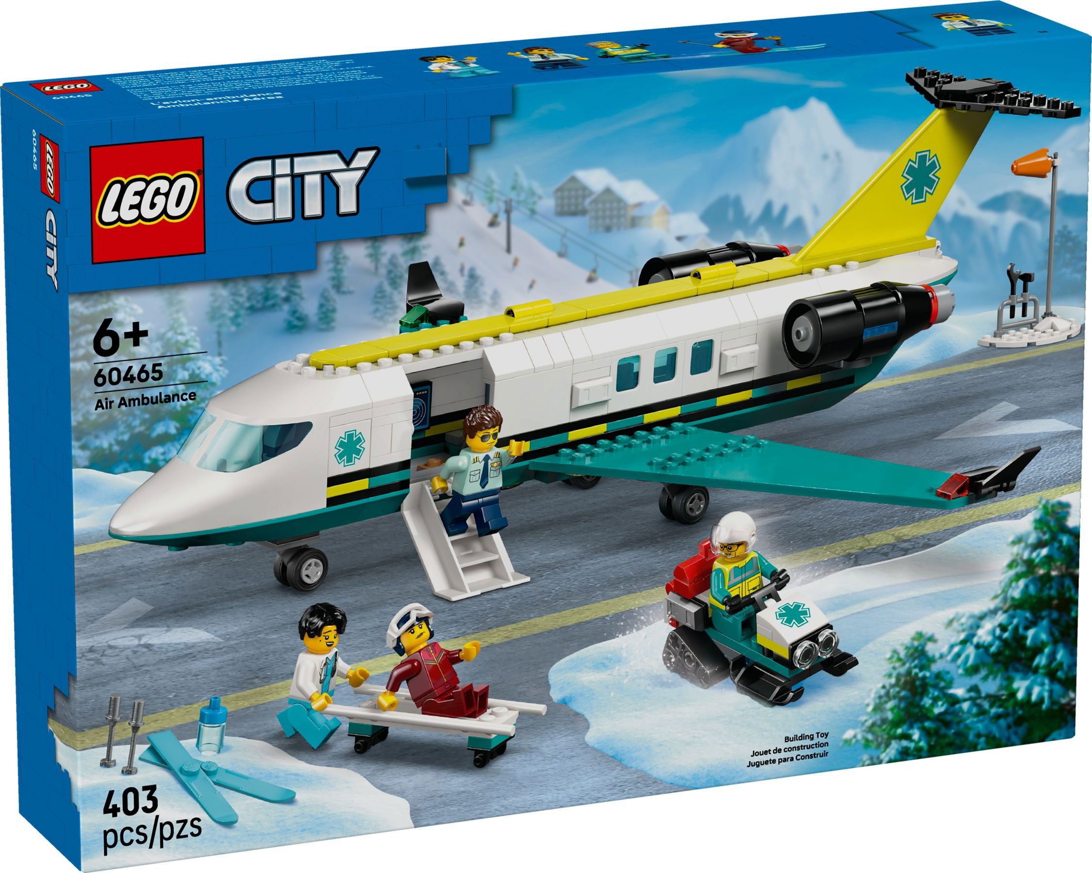 LEGO City 60465 Letadlo záchranářské služby od 951 Kč - Zbozi.cz