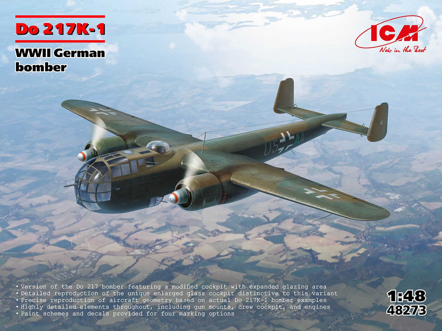ICM Dornier DO 217K-1 1:48 od 1 549 Kč - Zbozi.cz
