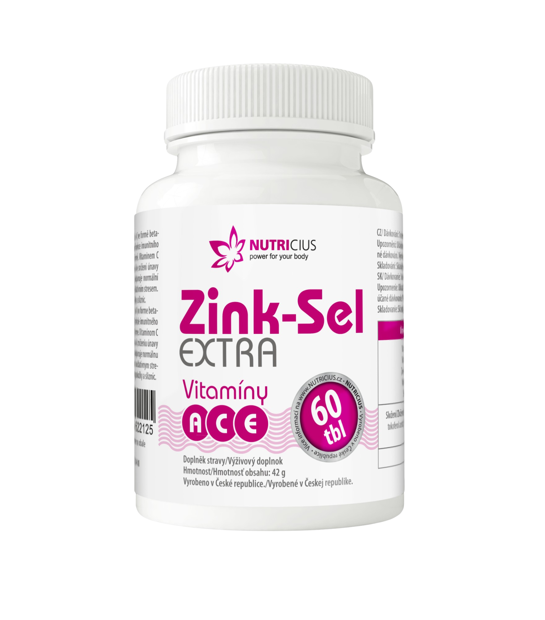 Nutricius Zink-Sel Extra 60 tbl. od 97 Kč - Zbozi.cz