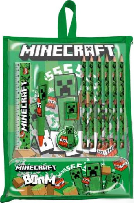 Set psacích potřeb Minecraft Creeper Boom od 314 Kč - Zbozi.cz