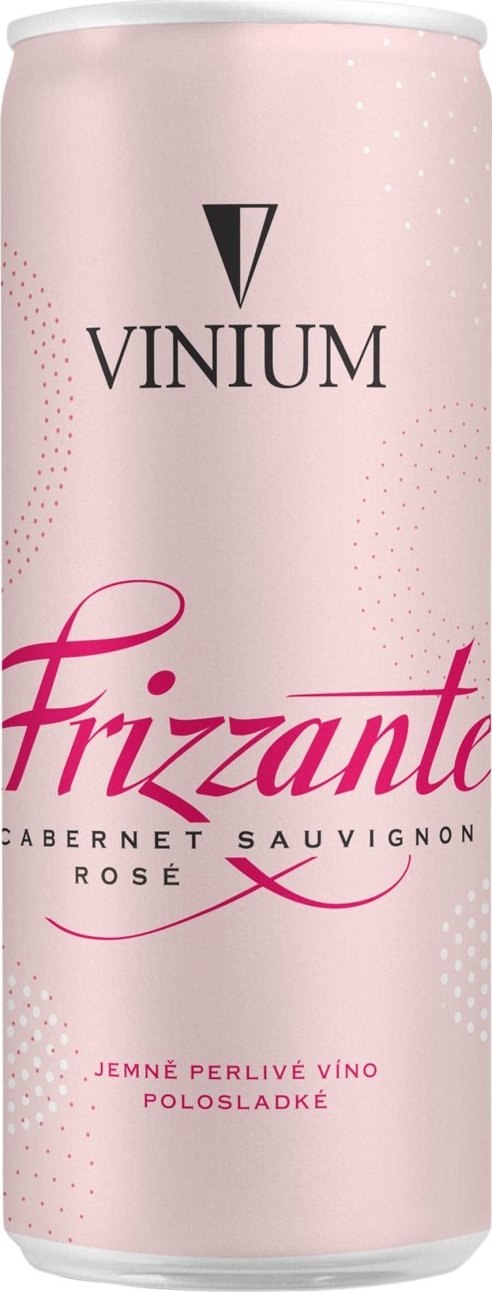 VINIUM Velké Pavlovice Frizzante Cabernet Sauvignon Rosé jemně perlivé ...